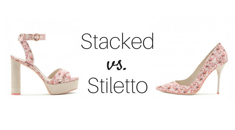 Stacked vs Stiletto - Vivian Lou Insolia® Insoles